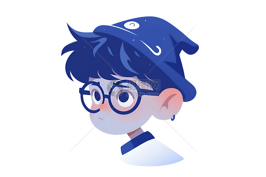 快乐的卡通少年插画图片下载-正版图片600984897-摄图网