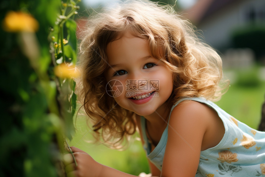 可爱女孩高清图片下载-正版图片600988151-摄图网