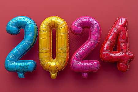 数字组合的2024高清图片下载-正版图片601028138-摄图网