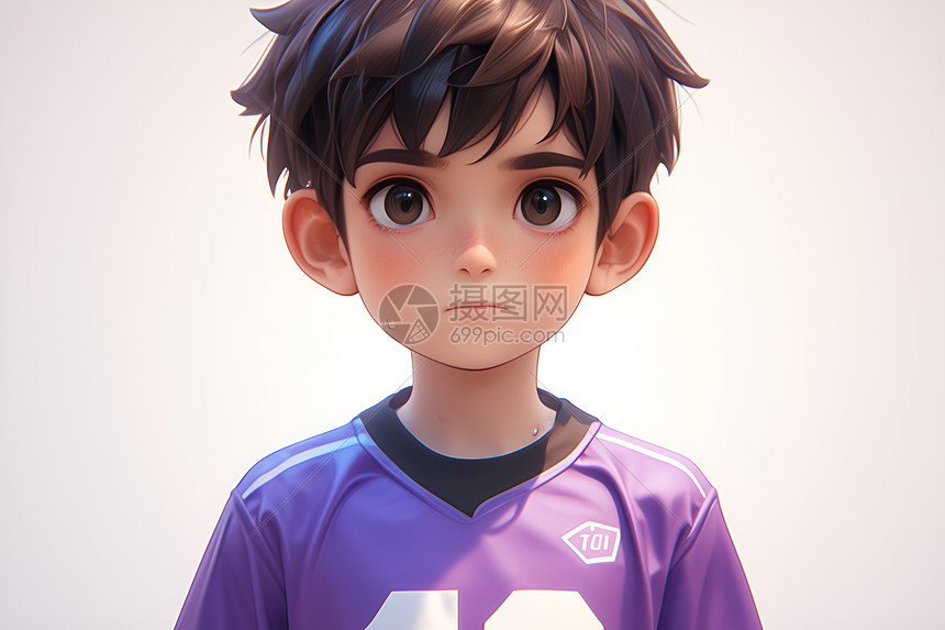 卡通男孩插画插画图片下载-正版图片601035922-摄图网