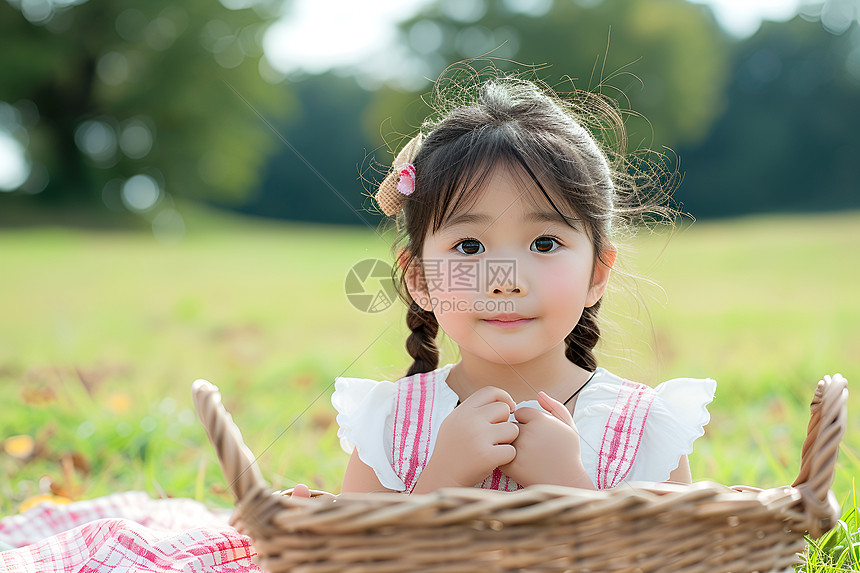 可爱的小女孩高清图片下载-正版图片601109553-摄图网