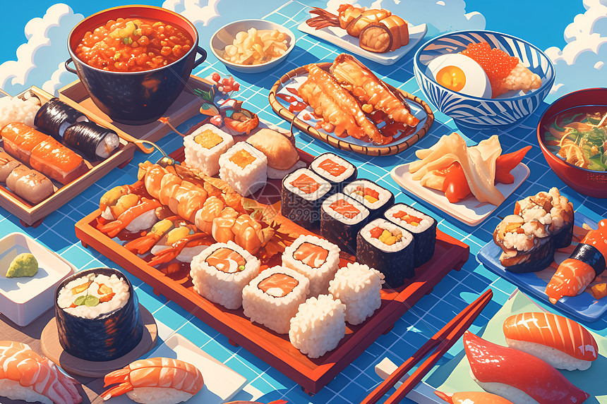 迷你像素美食插画图片下载-正版图片601136421-摄图网