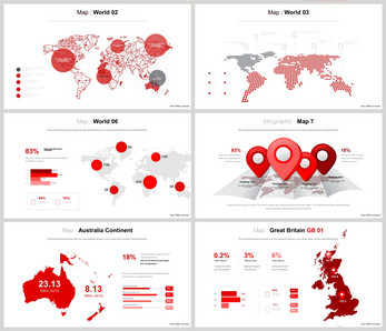地图PPT模板素材大全下载-摄图网办公文档