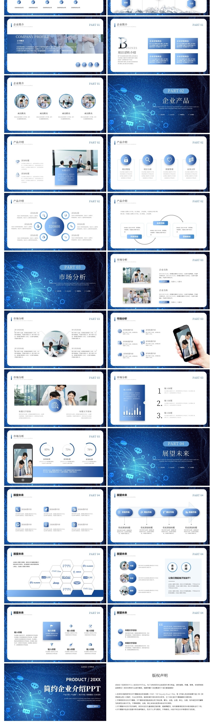 企业产品介绍公司介绍企业宣传ppt模板图片-正版模板下载402422569-摄图网