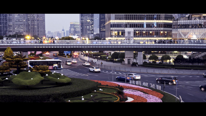 陆家嘴环路天桥mov格式视频下载_正版视频编号75033-摄图网