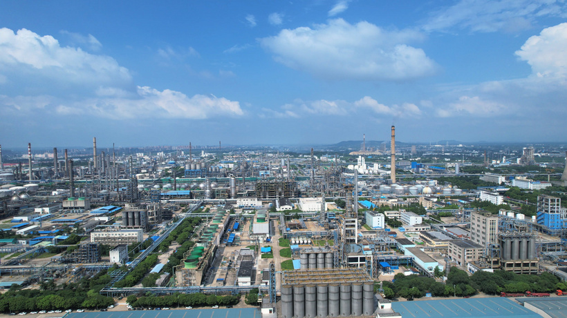 4K航拍南京扬子石油化工厂mp4格式视频下载_正版视频编号694039-摄图网