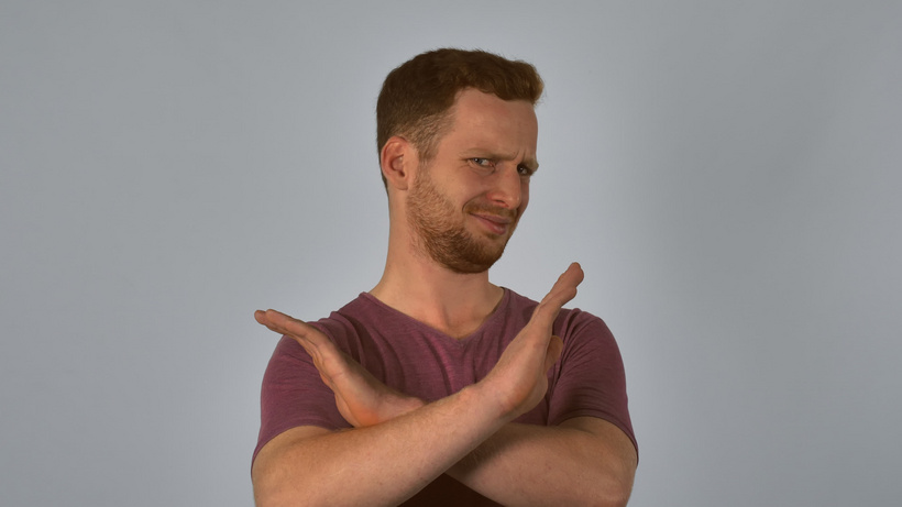 表示否定的手势mov格式视频下载_正版视频编号3725584-摄图网