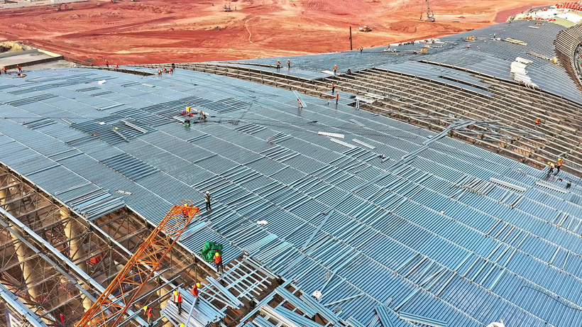 4k湛江吴川机场建设mov格式视频下载_正版视频编号3598542-摄图网