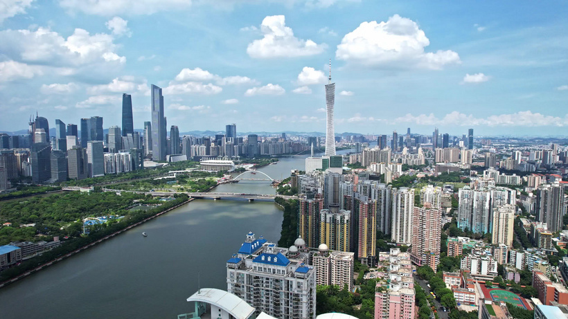 4k广州海珠区大景mov格式视频下载_正版视频编号3600854-摄图网