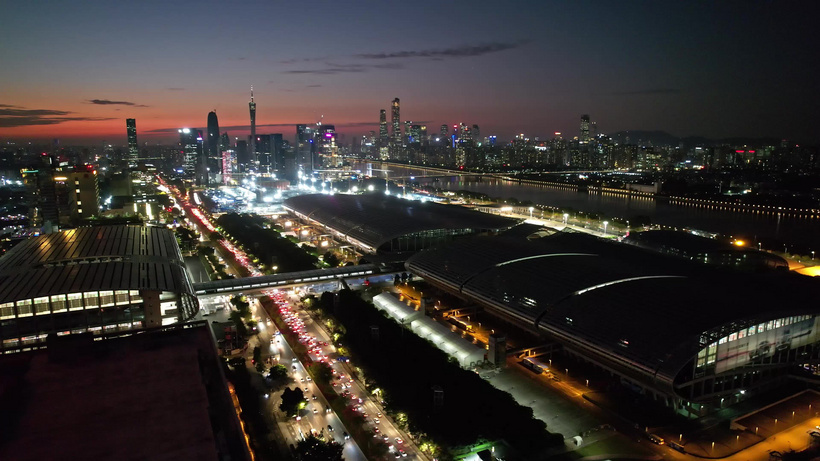 4k广州琶洲夜景mov格式视频下载_正版视频编号3600898-摄图网