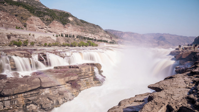 4K黄河壶口瀑布延时mp4格式视频下载_正版视频编号83270-摄图网