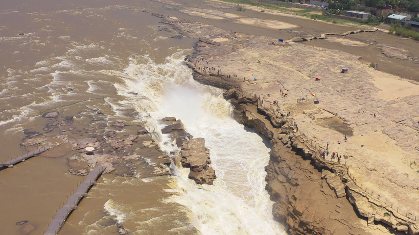 壶口瀑布4K航拍mp4格式视频下载_正版视频编号92147-摄图网