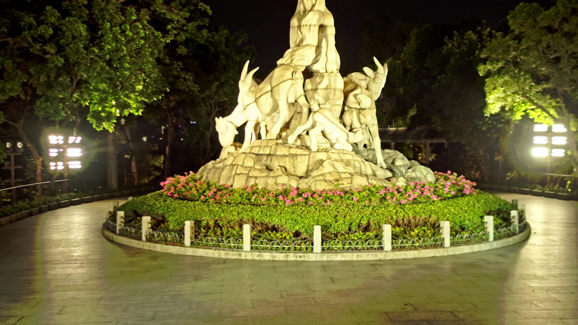 4k广州越秀五羊雕像mov格式视频下载_正版视频编号3601088-摄图网