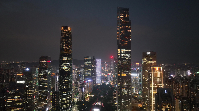 4k广州全景航拍mov格式视频下载_正版视频编号3957419-摄图网