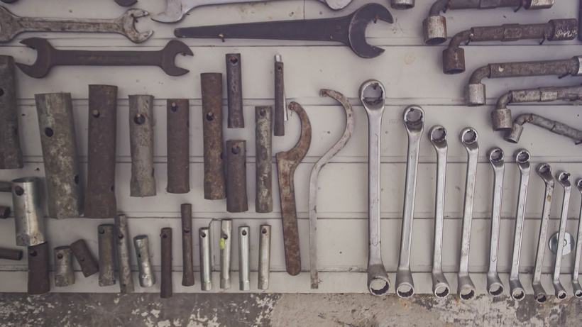 旧工具和吊扳手mov格式视频下载_正版视频编号3884707-摄图网