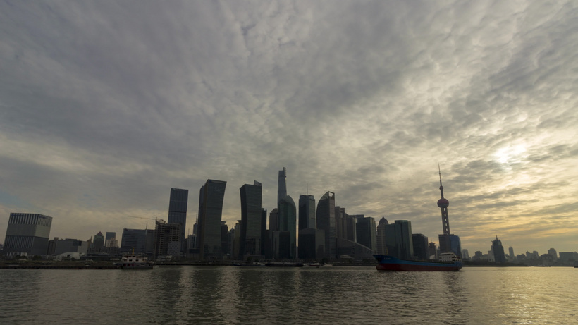 上海陆家嘴天际线mov格式视频下载_正版视频编号3683602-摄图网