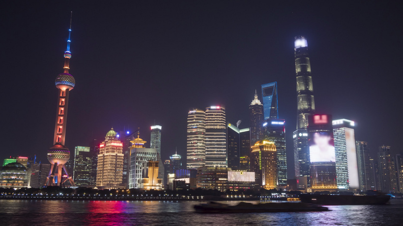 上海陆家嘴天际线mov格式视频下载_正版视频编号3683606-摄图网