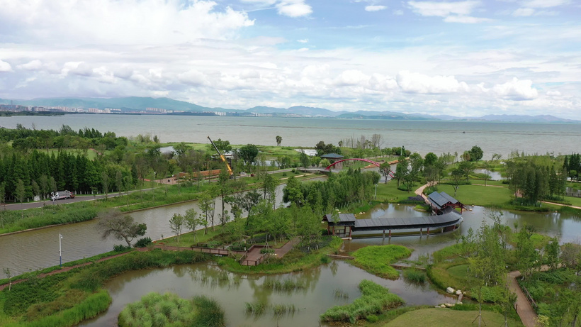 4K昆明宝丰半岛湿地公园mov格式视频下载_正版视频编号3610176-摄图网