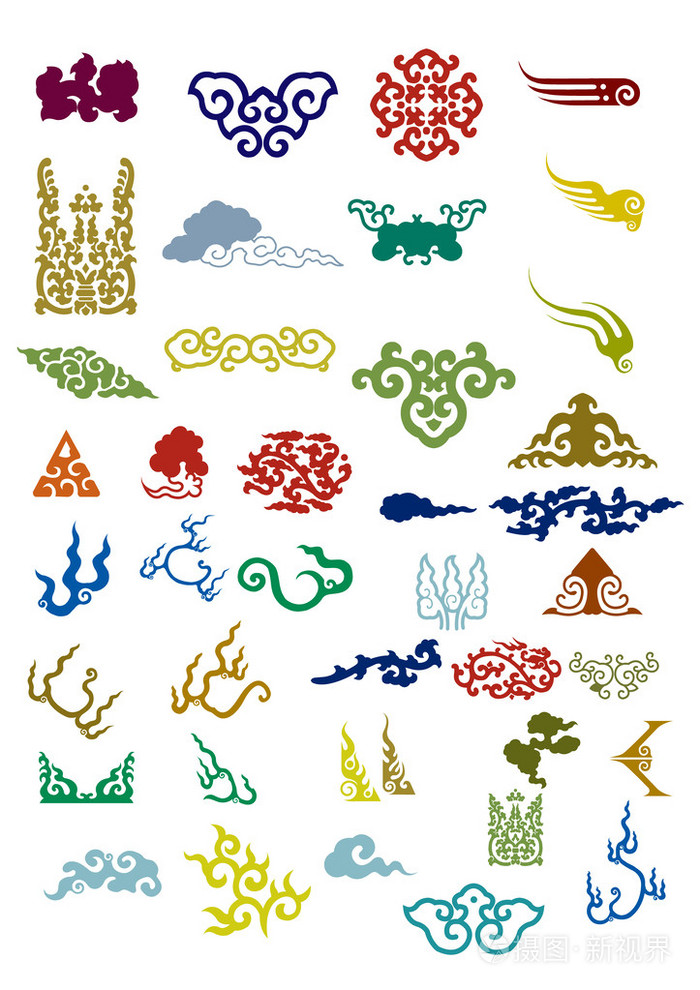 中国矢量图元素插画-正版商用图片080sw2-摄图新视界