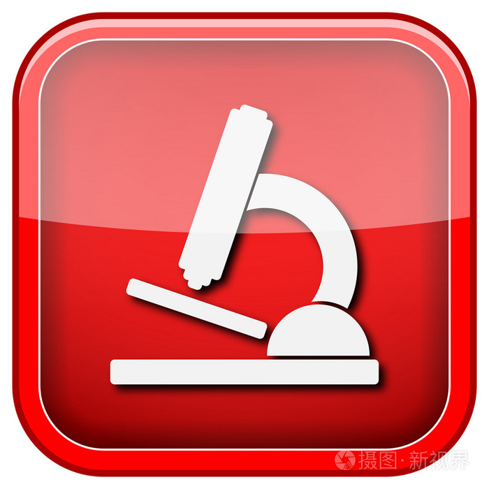 显微镜图标照片-正版商用图片0a1in0-摄图新视界