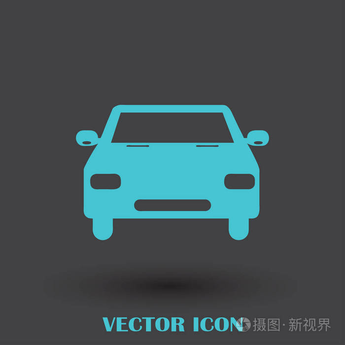 汽车 icon.car 图标矢量。矢量图插画-正版商用图片0cr8r9-摄图新视界