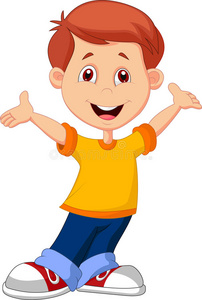 可爱卡通男孩图片-可爱卡通男孩素材-可爱卡通男孩插画-摄图新视界