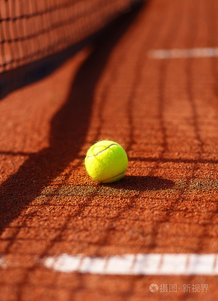 网球场网球球和 antuka 背景照片-正版商用图片0s3u7y-摄图新视界