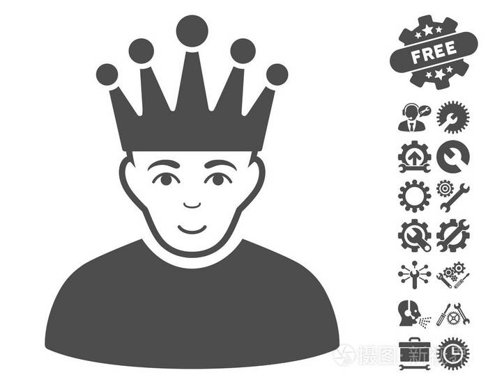 主持人矢量图标工具奖金插画-正版商用图片0wii54-摄图新视界