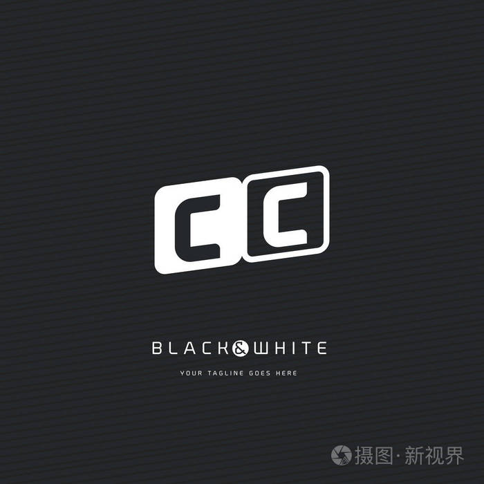 Cc 字母徽标插画-正版商用图片0ypd5k-摄图新视界