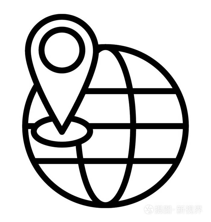 地理位置矢量图标插画-正版商用图片0zlx1u-摄图新视界