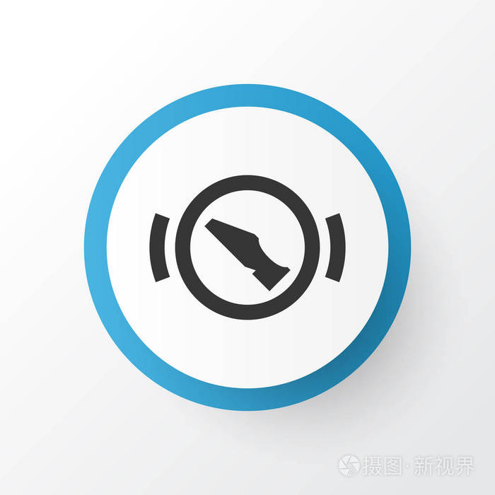 停止图标符号。优质独立冲压刹车踏板元件时尚风格插画-正版商用图片10pk96-摄图新视界