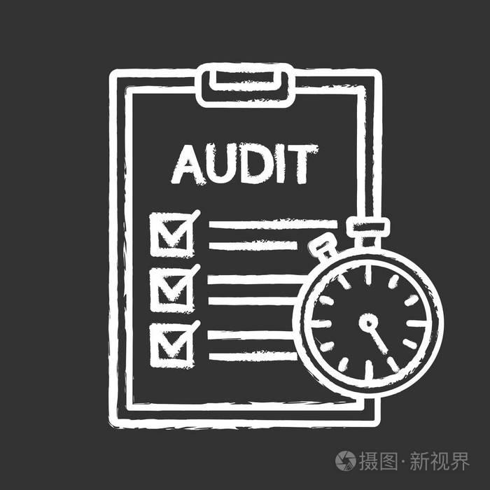 审核平面图标矢量插图插画-正版商用图片15andc-摄图新视界