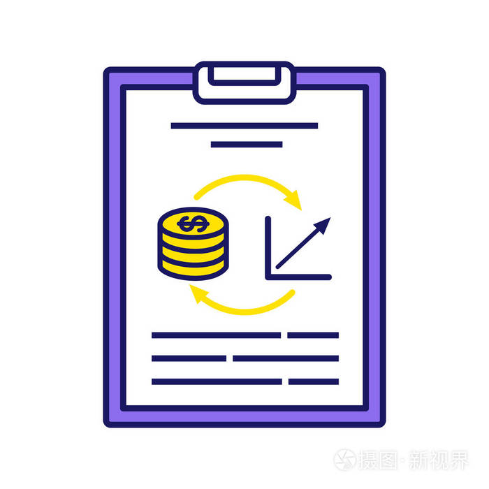 审核平面图标矢量插图插画-正版商用图片15anvo-摄图新视界