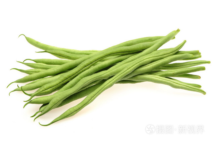 zelen fazolky na blm pozad照片-正版商用图片1cyjla-摄图新视界