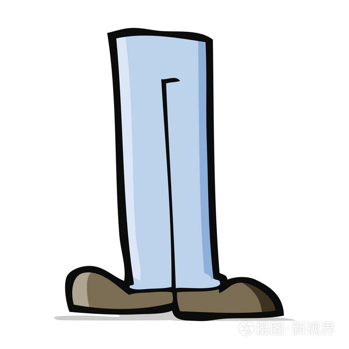 卡通腿插画-正版商用图片1g5a04-摄图新视界