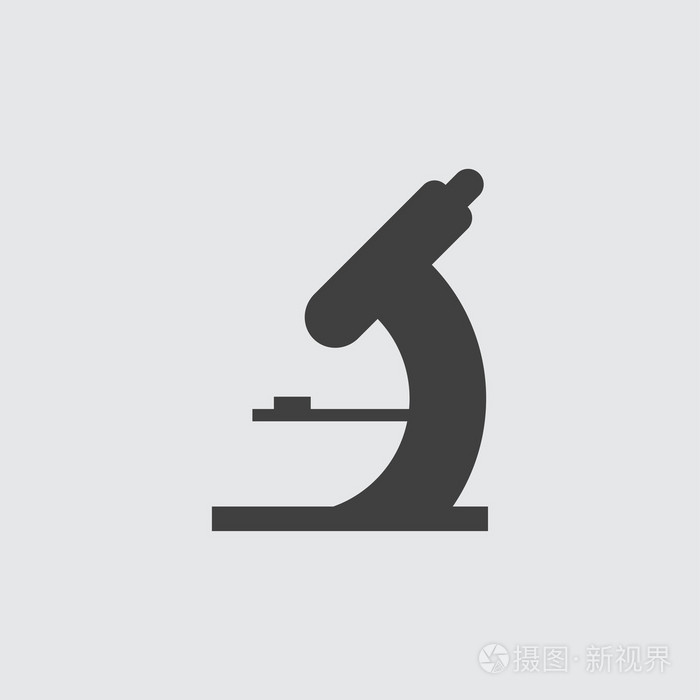 显微镜图标说明插画-正版商用图片1nl3dx-摄图新视界