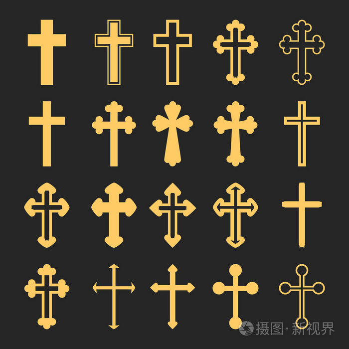 十字架logo,十字星logo潮牌 - 伤感说说吧