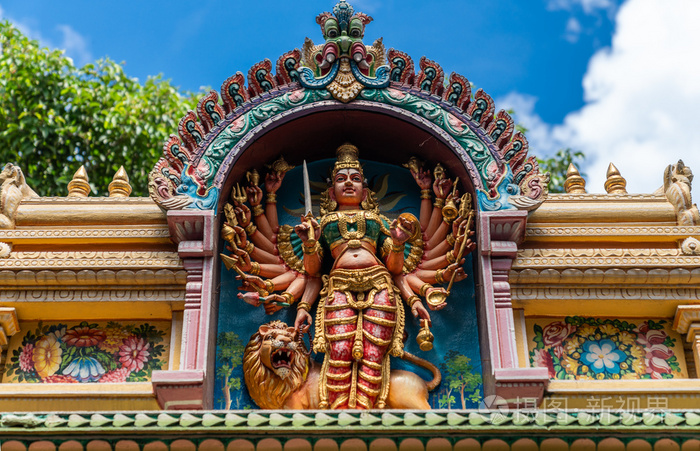 新加坡马里安曼兴都庙照片-正版商用图片3ae3rh-摄图新视界