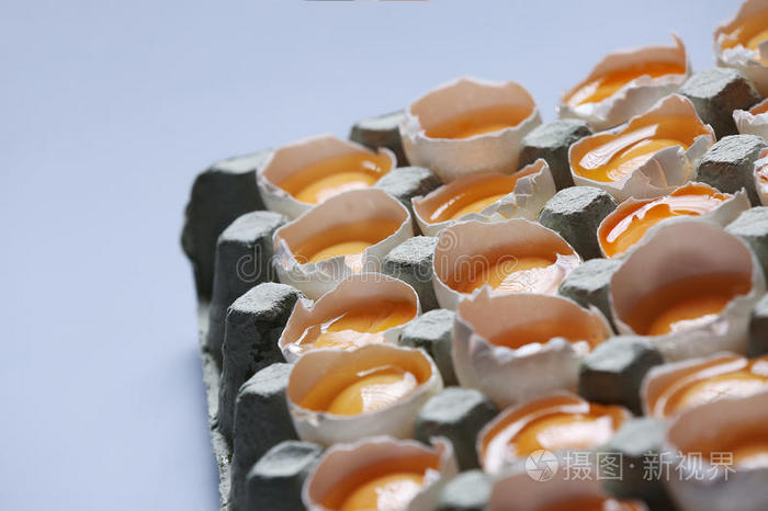 蛋黄采用一c一rton关于卵照片-正版商用图片3cgest-摄图新视界